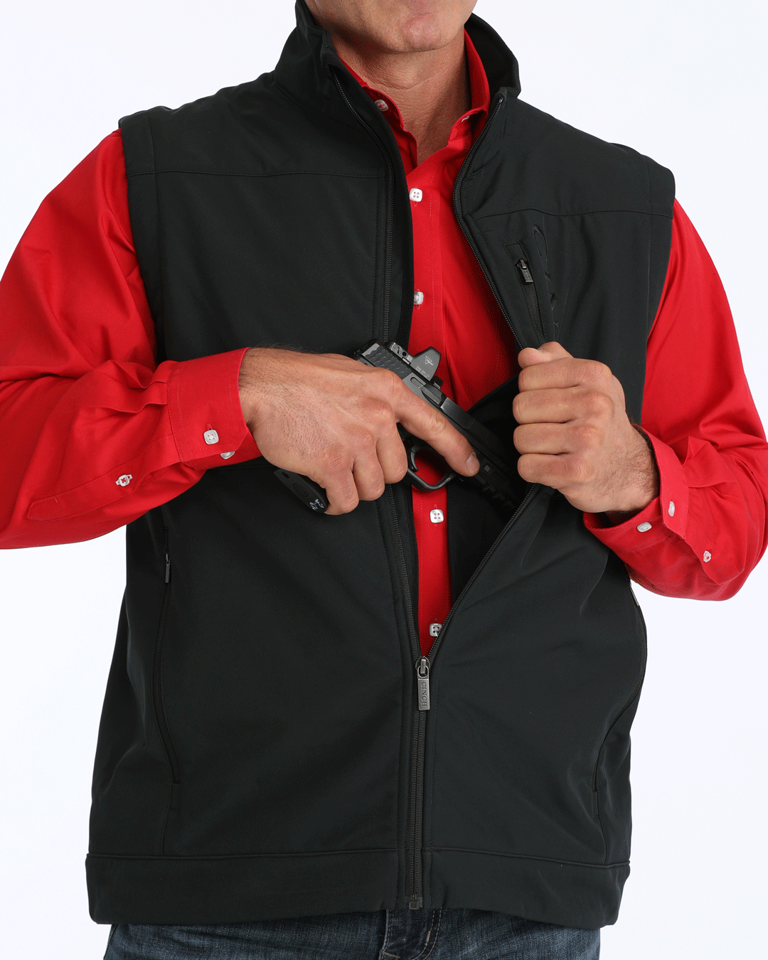 Men's Concealed Carry Bonded Vest